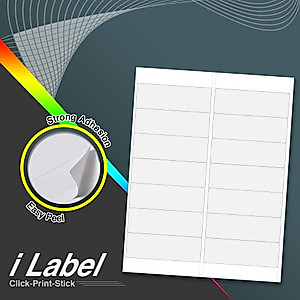 14UP 4" x 1-1/3" Address Labels for Laser & Inkjet Printers[100 Sheets,1400 Labels]