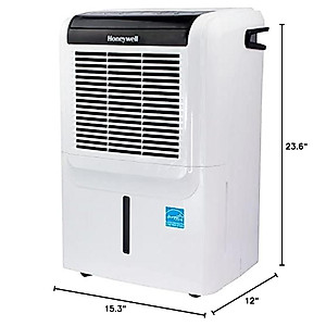 Honeywell 50 Pint Energy Star Dehumidifier with Built-In Drain Pump and 5 Year Warranty