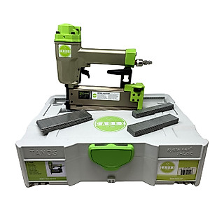 Cadex V2/21.55A 21 Gauge Pinner / Brad Pin Nailer 1/2" - 2-3/16" Kit with Reverse Contact Safety, and with Systainer Case Plus 6,000 Slight Headed Brads