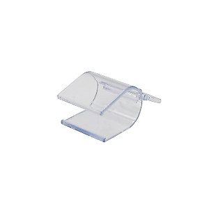 Lihopefe Universal Replacement, L-Shaped Metal Blinds mounting Brackets, Mountings Brackets for Vertical Blinds （42 mm, 1.65 inch） (3 Pack)