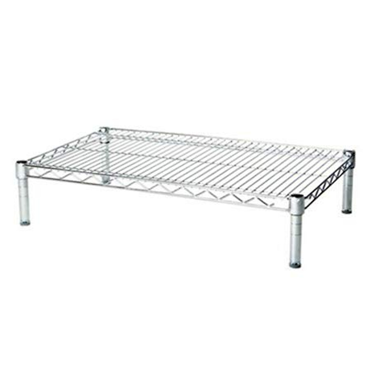 Shelving Inc. 24"d x 30"w Chrome Wire Shelving with 1 Tier Shelf, Weight Capacity 800lbs Per Shelf