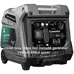 Fits Cummins Onan P4500i Inverter Generator Cover (BLACK) COVER ONLY