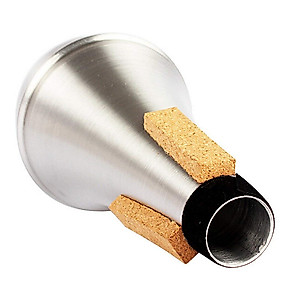 Trumpet Straight Mute,HoFire Lightweight Aluminum Practice Trumpet Mute Silencer