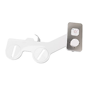 Hilitand Slim Toilet Seat Bidet Attachment, Ultra Slim Bidet Toilet Seat Attachment, Ultra Slim Bidet Toilet Seat Attachment, Non Electric, Bidet Attachments