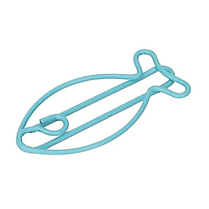 Office Clips, Light Portable Shaped Paper Clips Metal Material 100 Pcs for School