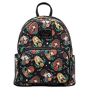 Loungefly Harry Potter Glow In The Dark Kawaii Mini Backpack Multicolor