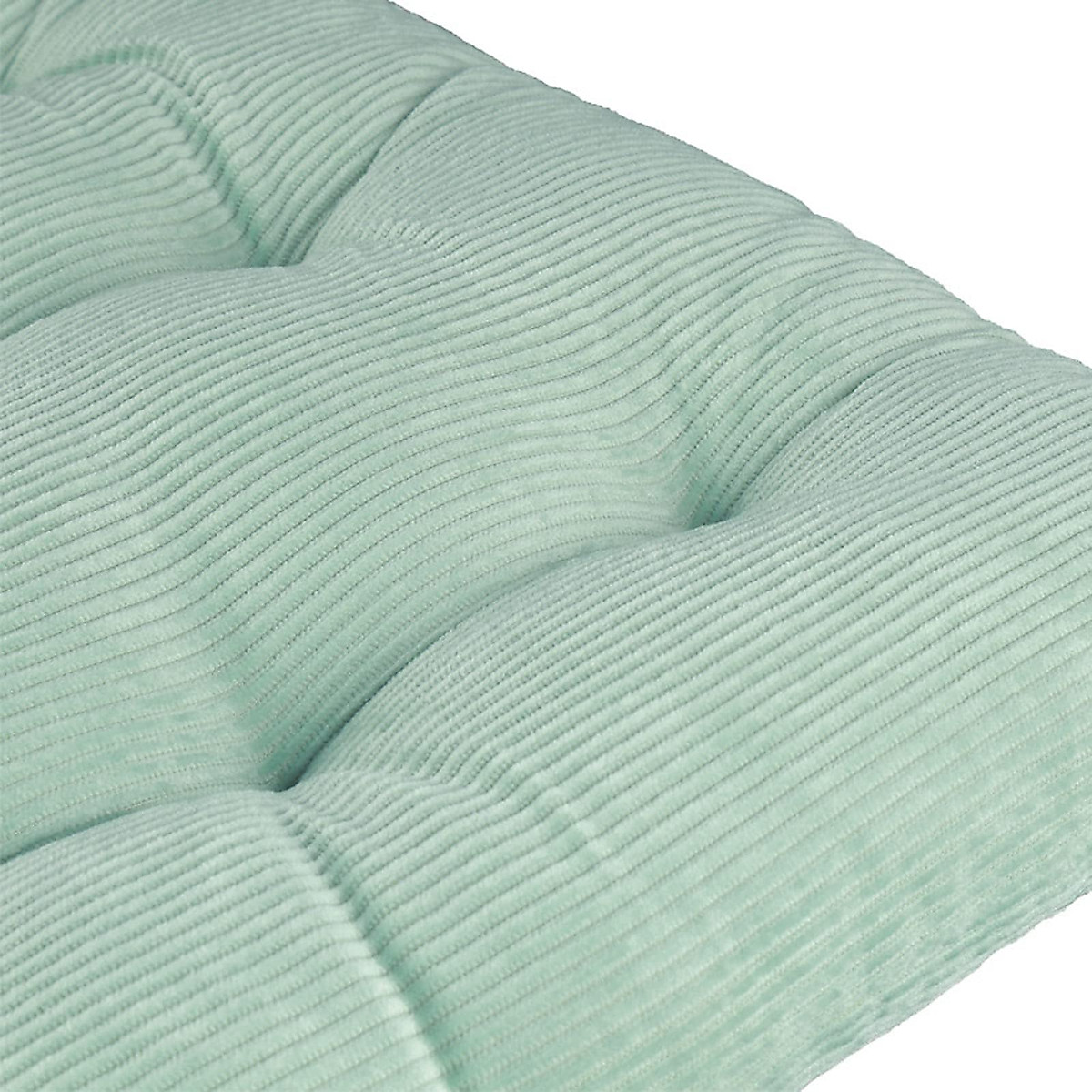 LUYAJYI Pack of 2 Square Dining Chair Cushions, 17 x 17 inch Dining Chair Cushion with Laces for Kitchen, Dining Room, Office Chairs, Indoor, Outdoor (Pink)