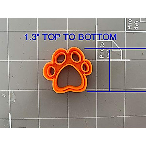 Dog Paw Cookie Cutter Style Set of 3