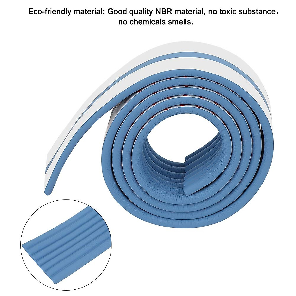 Home Corner Guards, Proofing Corner Guards 6.5ft Multifunctional Child Safety Bumper for Children Kids Baby(Blue) Bumpers