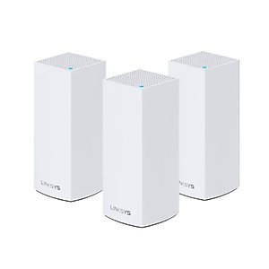 Linksys AX5300 Atlas PRO Wi-Fi 6 System: Wireless Router and Extenders Gigabit Ethernet Ports, 8100 sq ft PRO Range (3 Pack) (8100 sq ft - PRO Range, AX5300)