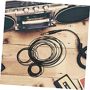 ibasenice 60pcs Cassette Belt Cassette Player Belts Replacement Cassette Belts 1mm Square Mixed 40-135mm