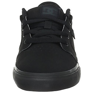 DC mens Anvil Casual Skate Shoe, Black/Black, 10.5 US