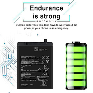 DDONG(Flame Bird Co., Ltd) for Huawei Mate SE BND-L34 BND-L24 P30 Lite Mate 10 Lite Replacement Battery HB356687ECW with Repair Tool Kit