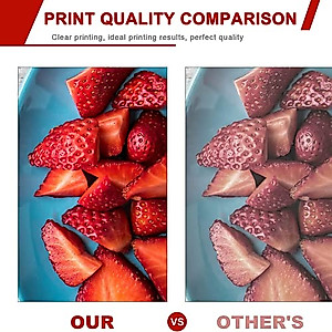 UPLUCA 069 Toner Cartridge 4-Pack Compatible Replacement for Canon 069 Toner Cartridge for Canon imageCLASS MF753Cdw MF751Cdw LBP674Cdw Series Printer Ink