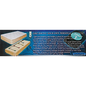 Night Magic Sleep Mattress Therapy For King, Queen, Full & Twin Size Mattresses