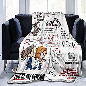 Flannel Blanket Ultra Soft Micro Fleece Throw Blankets Merchandise Warm Lightweight Bedding for Sofa Couch Chair All Season 50"X40"