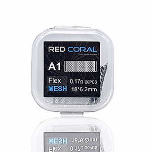 RED CORAL Flex Mesh A1 Pack of 20 Strips (0.17Ω)