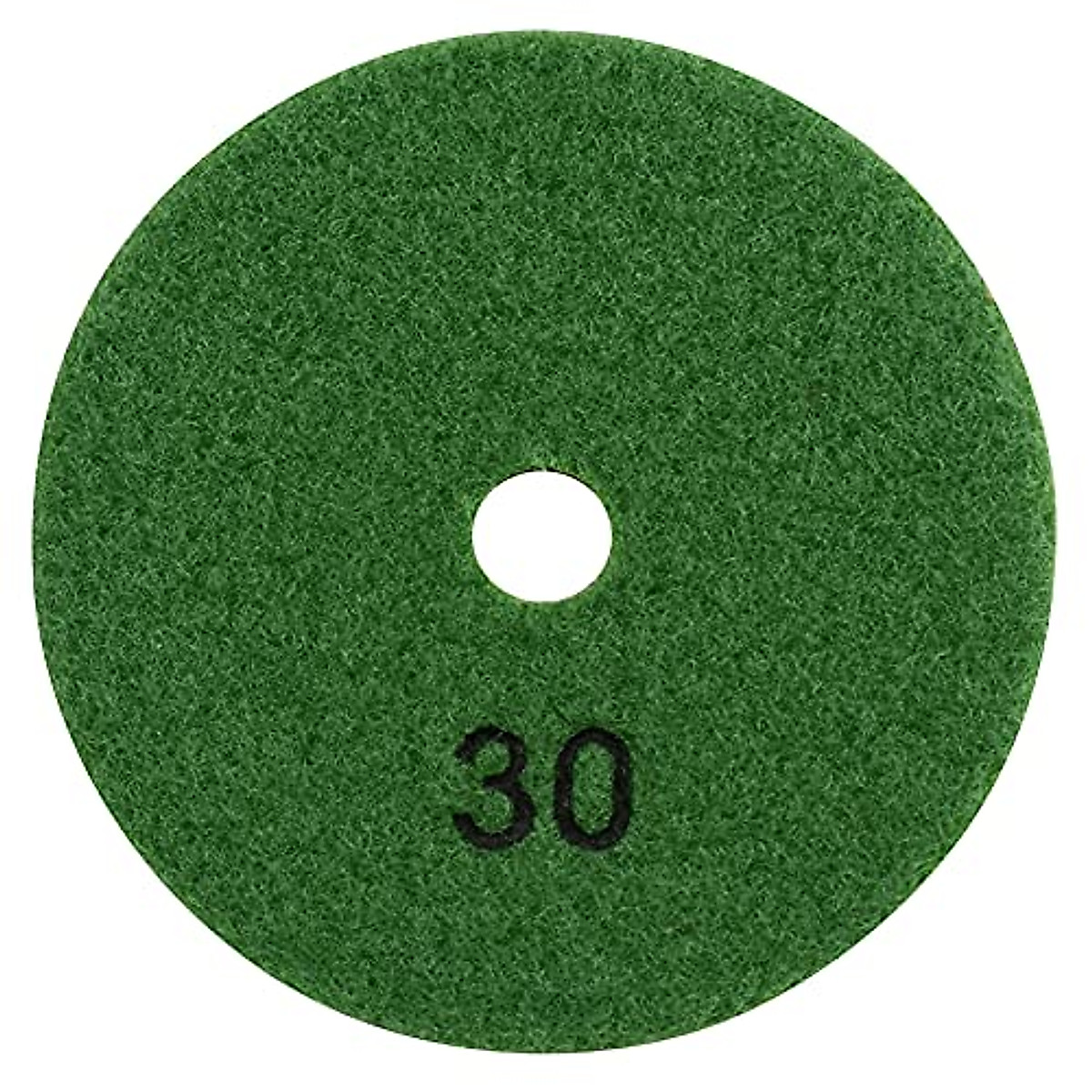 Konfor Diamond Polishing Wet Pads 4 Inch for Grinding Stone Marble Granite Countertop Tiles 10 Pieces Grit 30