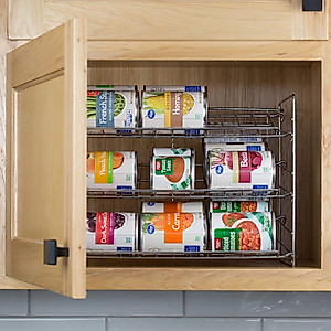 Better Houseware 1448.6 Can Rack Organizer, Chrome