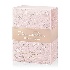 Oscar de la Renta Bella Rosa Eau de Parfum Perfume Spray for Women, 3.4 Fl. Oz.