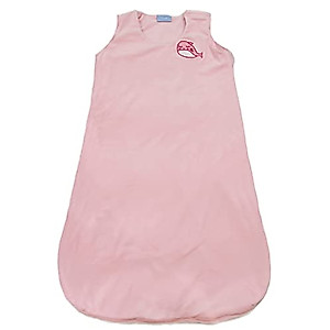 1st Laugh Plush Minky Winter Sleeping Sack Wearable Blanket, for Baby and Toddler Boys,1.8 Tog (Pink Shark, 2T-3T)