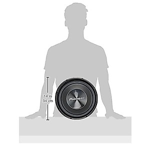 PIONEER TSA300S4 12" 1500w 4Ohm Subwoofer