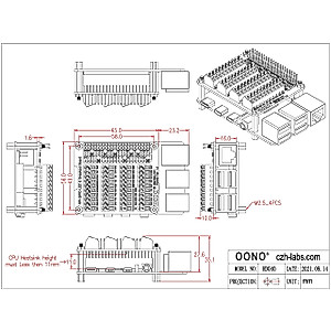 GPIO Status LED Terminal Block Breakout Board for Raspberry Pi A+ 3A+ B+ 2B 3B 3B+ 4B