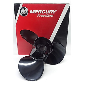 Mercury Marine Black Max 3-Blade Aluminum Prop Propeller 16 x 13 Pitch