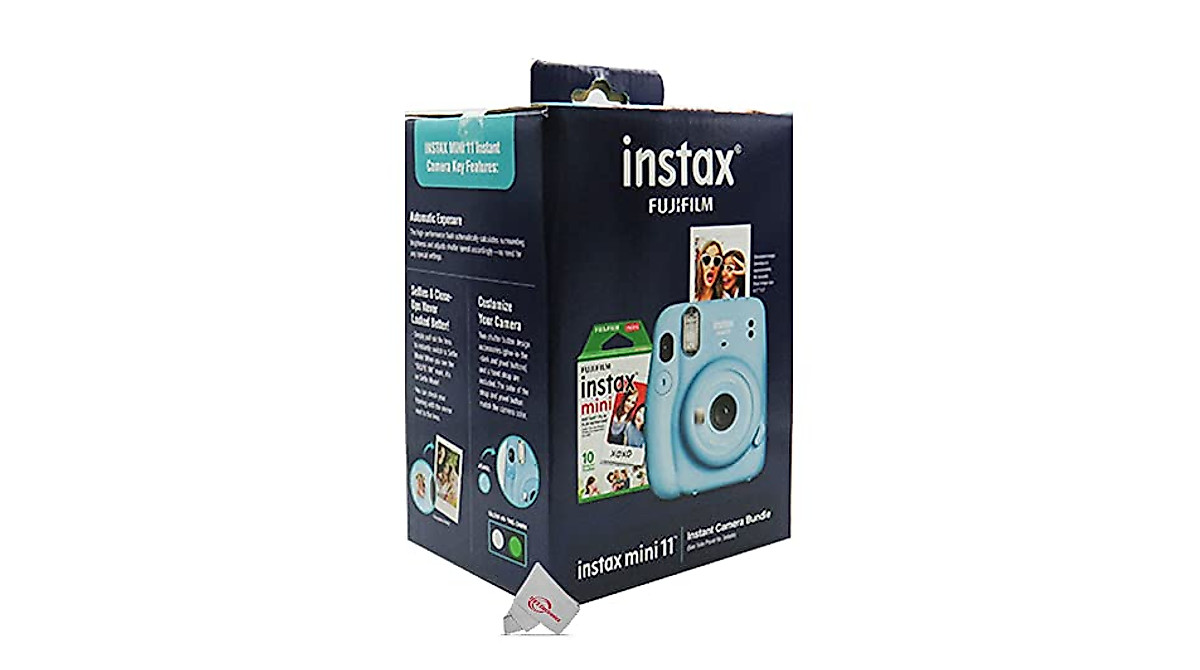 Fujifilm Instax Mini 11 Bundle - Capture Fun in Sky Blue