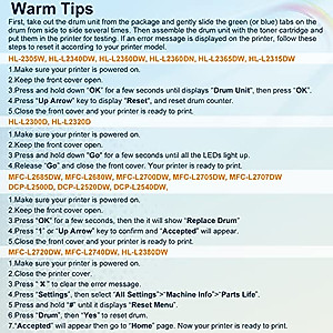 TN660+DR630 TESEN Compatible Toner and Drum Cartridge Replacement for Brother TN660 DR630 for use with MFC-L2700DW HL-L2300D HL-L2320D HL-L2340DW HL-L2360DN HL-L2380DW DCP-L2540DW (1 Drum + 3Toners)