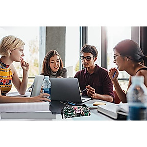 Cute Pencil Case, sloths pencil Box Pouch,Pouch Medium Capacity With Zipper kids Cute Pencil Case Portable Travel Makeup Bag for Women 8.7 × 4.3 Inch(Sloths Gifts 2 Pack)