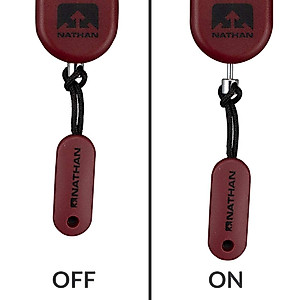 Nathan Personal Alarm Ripcord. SafeRun Siren in Case of Emergency 120DB. Security Clip for Running, Waking, Hiking, Biking and More. Very Loud, Easy to use, Fast.