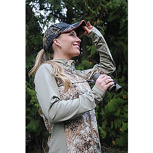 Rick Young Outdoors | Ultra-Light Binocular Harness | Color Olive | Bino Harness for Hunting | Comfortable & Easy to Use Adjustments