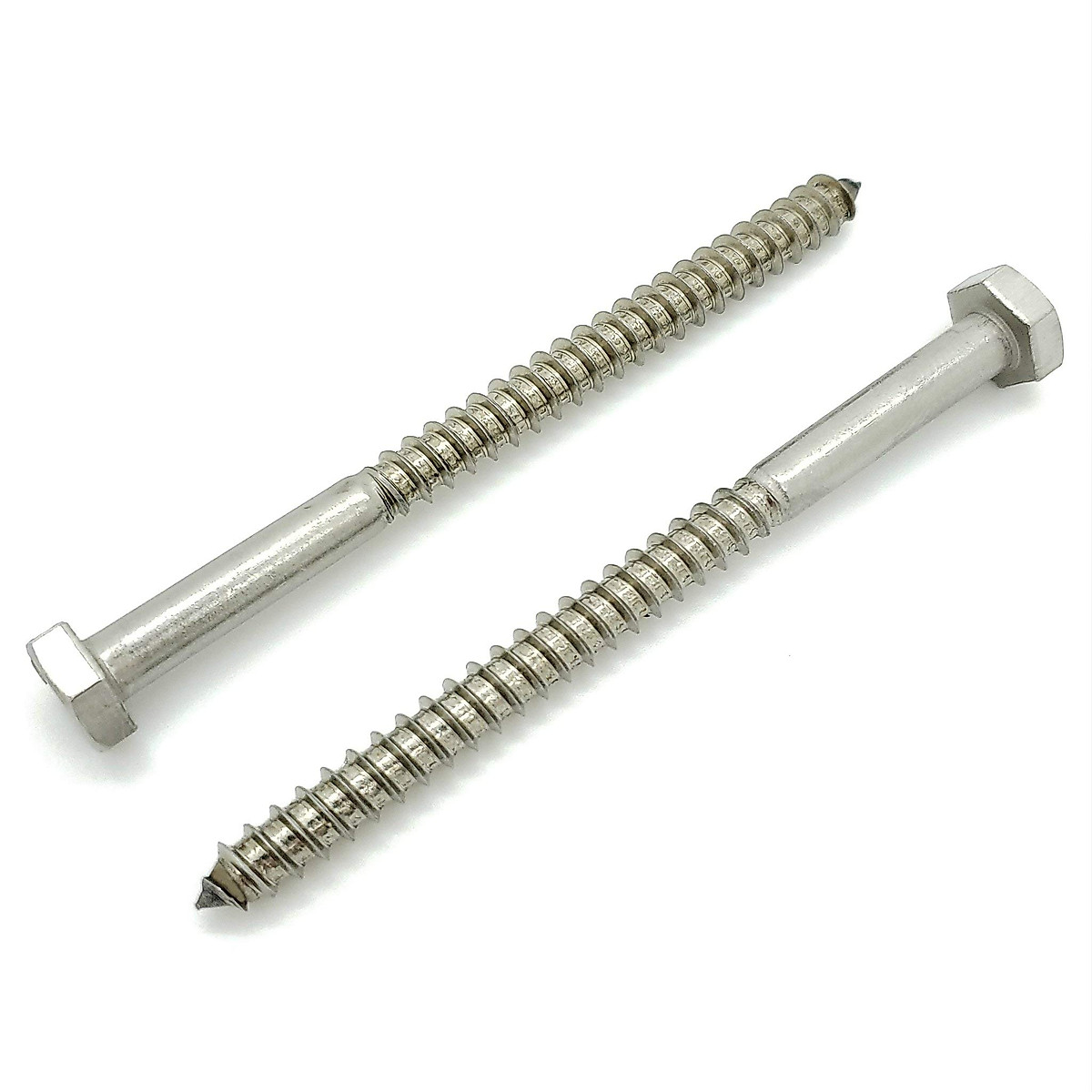 SNUG Fasteners SNG1165 20 Qty 1/4" x 3-1/2" 304 Stainless Steel Hex Lag Bolt Screws