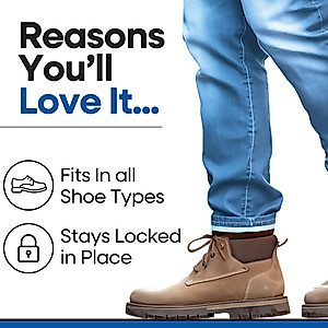 Gel Heel Pads for Shoes Heel Pain Relief | Plantar Fasciitis Heel Cups | Heel Cushion Heel Spur Relief | Silicone Heel Protector Insoles | Sore Bruised Feet | Heel Inserts for Women & Men (LRG 3-PAIR)