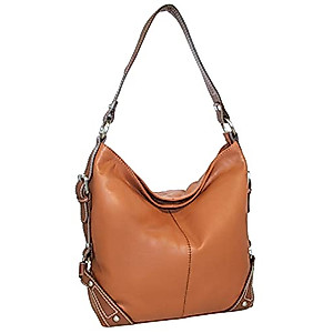 Nino Bossi Handbags Moda Milano Hobo (Cognac)