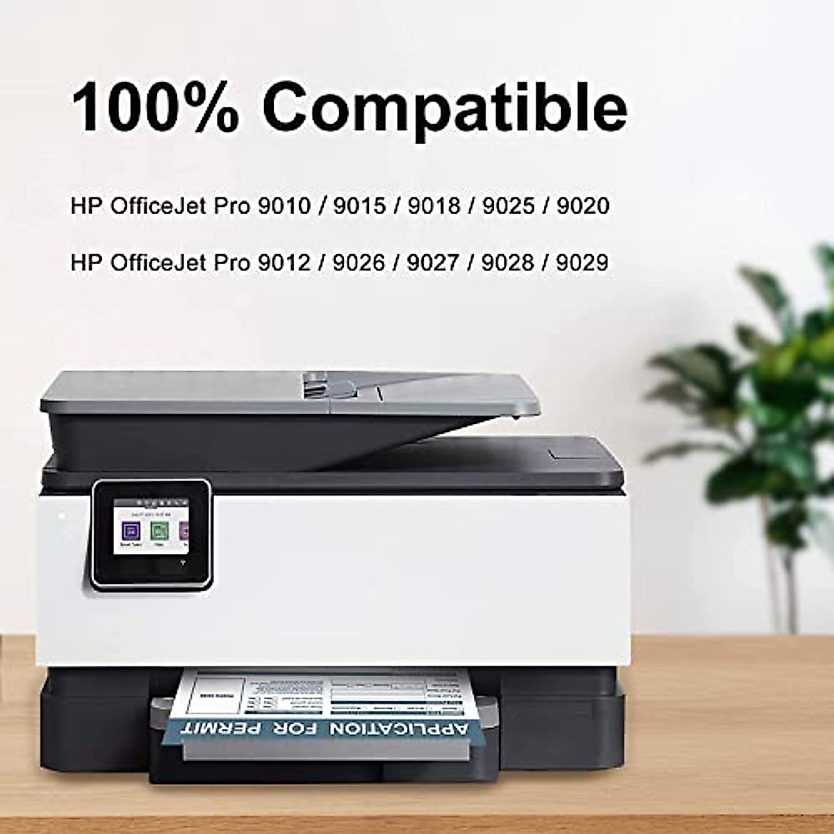 BUNTONER 962XL Ink Cartridges Combo Pack Remanufacturered for HP 962XL 962 XL Ink for OfficeJet Pro 9010 9015 9018 9025 9020 9012 9026 9027 9028 9029 Printer (Black Cyan Magenta Yellow, 4P)