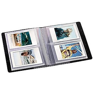 Fujifilm Instax Mini 40 Instant Camera with Fuji Instax Twin Pack Mini Film 60 Exposures, Album + Stickers + Frames