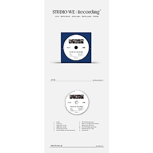 ONEWE STUDIO WE : Recording #2 2nd Demo Album Contents+Tracking Kpop Seald