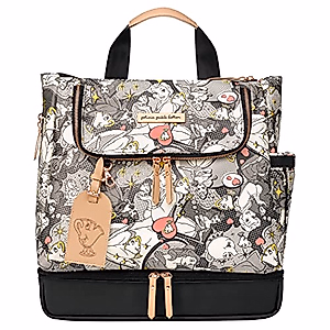 Petunia Pickle Bottom Pivot Backpack | Multiple Carrying Options (Backpack/Tote) | Insulated Pockets Keep You Organized | Modern Silhouette | Disney Beauty & The Beast - Pop Art Belle