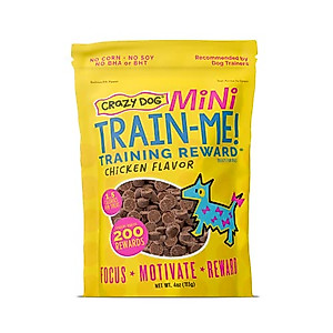 Crazy Dog Train-Me! Training Reward Mini Dog Treats
