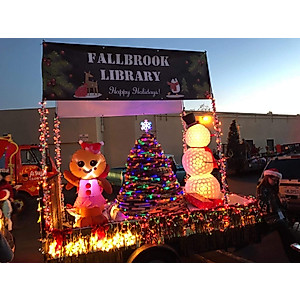 Blukey 10 Feet Long Roll Metallic Fringe Garland (Set of 3) Gold Tassel Foil Banner - Party Supplies for Parade Floats, Fiesta Backdrop, Patriotic Decorations, Wedding, Birthday (Gold)