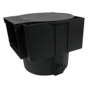 Tetra Pond In-Pond Skimmer, Skims Pond Debris Before It Sinks, BLACK 13.5 IN