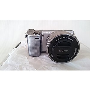 Sony mirrorless interchangeable lens camera ?? NEX-5R double zoom lens kit Silver NEX-5RY / S - International Version (No Warranty)