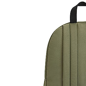 Kipling Curtis Laptop Backpack, Adjustable, Lightweight, Wide Shoulder Straps, Medium, Strong Moss C, 11.75''L x 15.75''H x 7.5''D