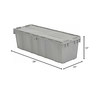 Orbis Solid Color Flipak Tote - 39X14x13" - Gray