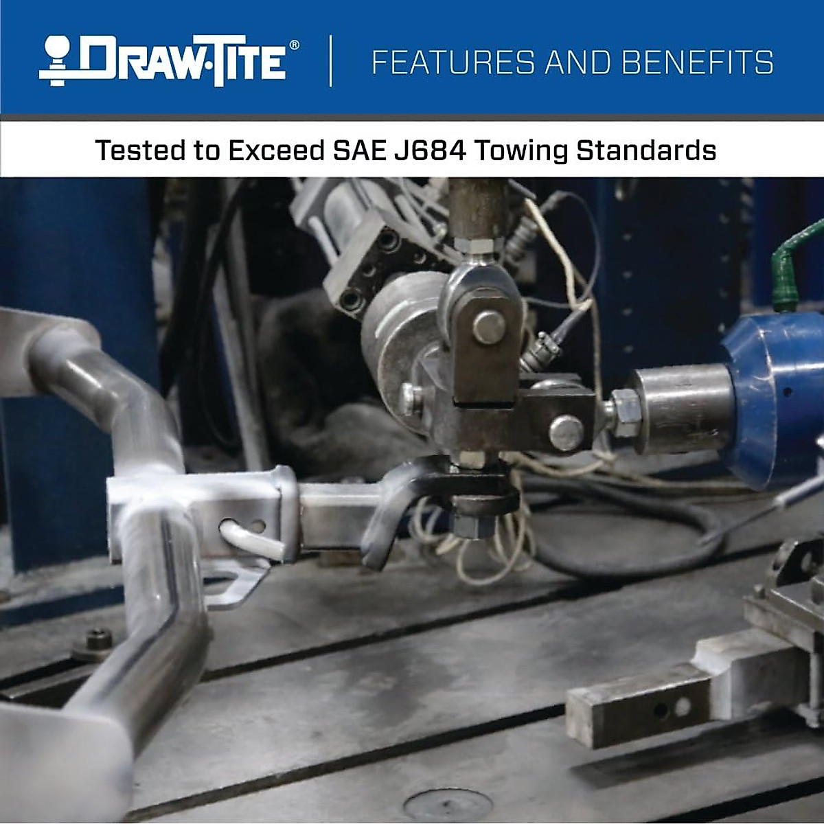 Draw-Tite 75600 Max-Frame Class III 2" Receiver Hitch , Black