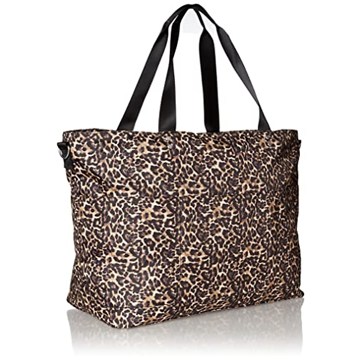 Baggallini womens Extra-large Extra Large Carryall Tote, Wild Cheetah, Brown US