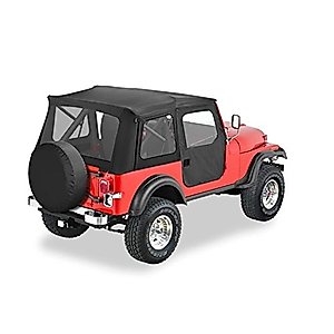 Bestop 5159501 Black Crush Supertop Classic for 1953-1975 M38A1/CJ5