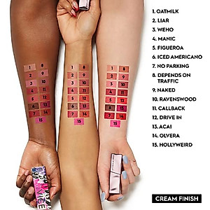 URBAN DECAY Vice Hydrating Lipstick - 35 Shades Available - Longwearing Lip Color - Moisturizing & Creamy Formula with Aloe Vera + Avocado Oil - Cream Finish – Depends on Traffic, 0.11 Oz